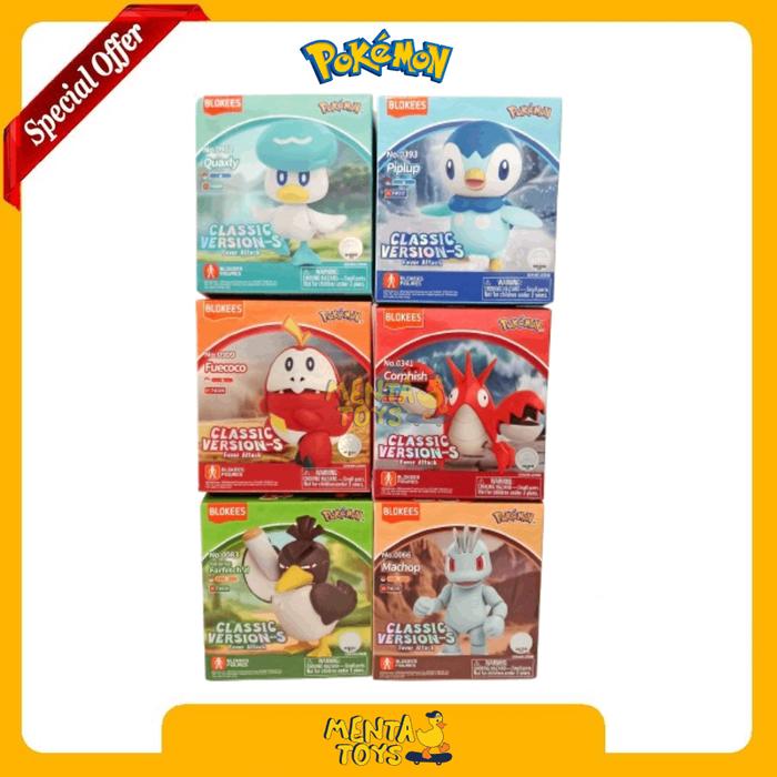 Jual Blokees Pokemon Classic Version CVS03 Fever Assault - Piplup ...