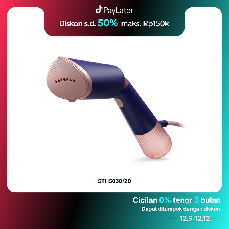 New! Philips Handheld Steamer 5000 Series - STH5030/20 Biru - Shop ...