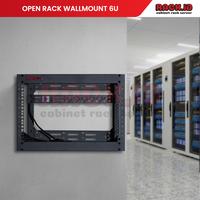 Promo RACK ID Open Wallmount Rack 6U Depth 530mm Rak Server OW06 ...