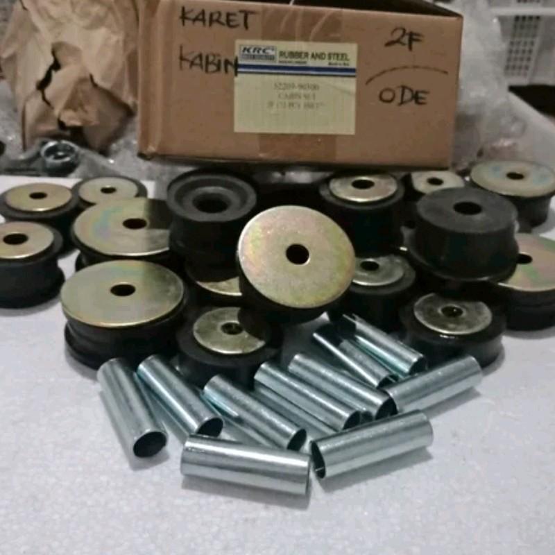 Karet Kabin Mounting Body Set 32pcs Toyota Hardtop 2F Land Cruiser FJ40 ...