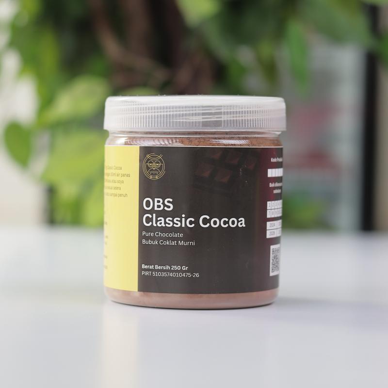 OBS Bubuk Coklat Classic Cocoa untuk minuman 40 Cup - Shop | Tokopedia