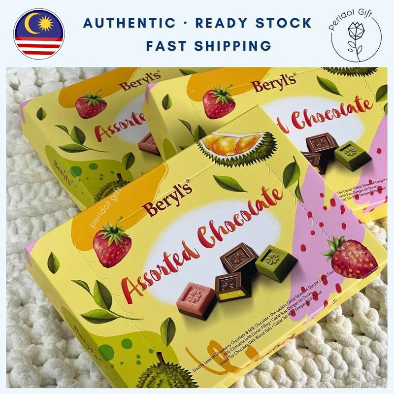Beryl’s Assorted Chocolate Box 100g - HALAL Durian Strawberr - TikTok ...