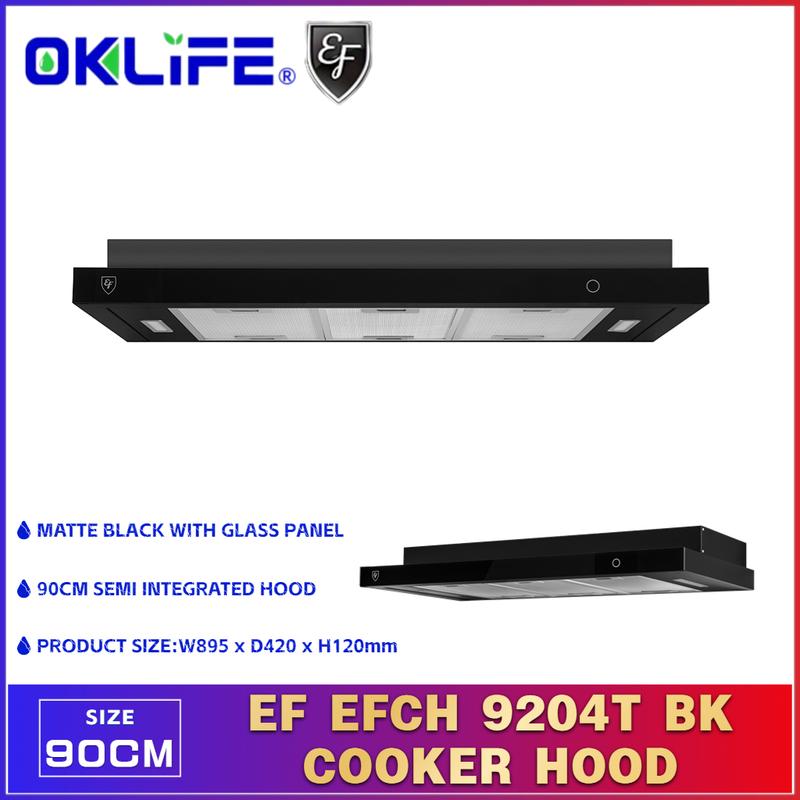 [OKLIFE]EF Cooker Hood 90CM – EFCH 9204T BK - TikTok Shop Singapore
