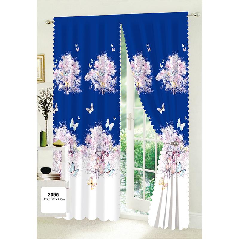 Langsir untuk Tingkap, Rekaan Rama-rama Merah Jambu Bunga Plum ...