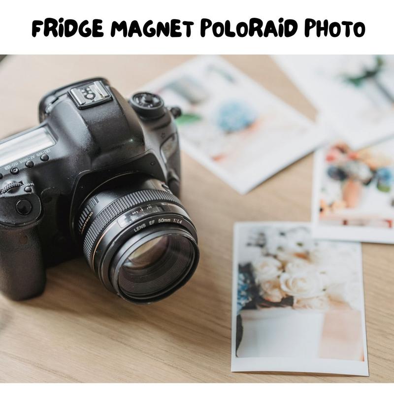 FRIDGE MAGNET POLORAID PHOTO- CUSTOM PICTURE **PROMO* - TikTok Shop ...