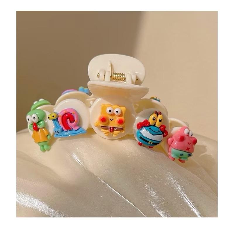 SpongeBob Cartoon Hair Clip - TikTok Shop Malaysia