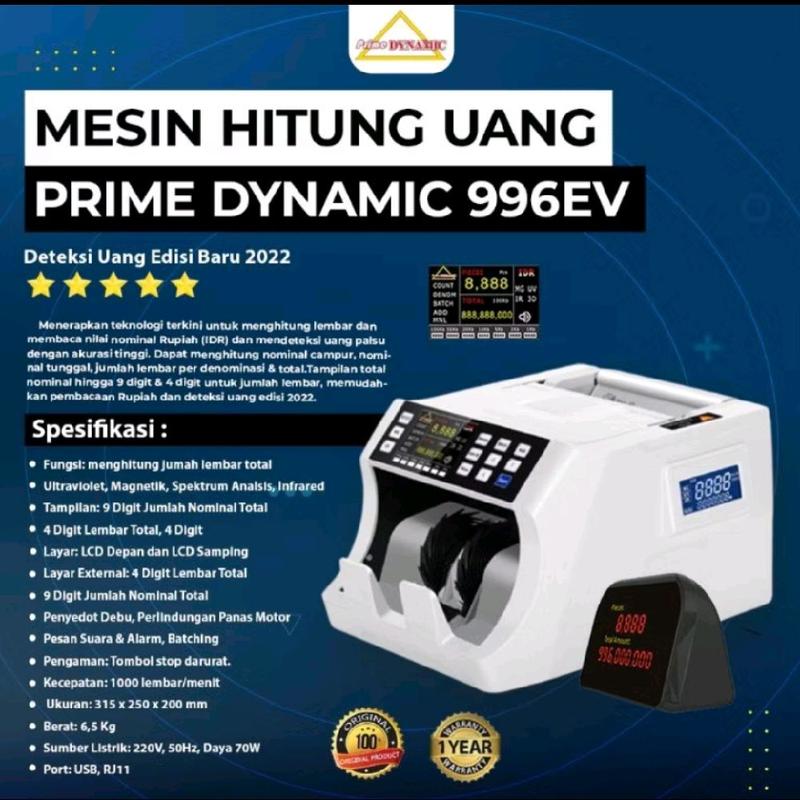 Mesin penghitung uang Prime Dynamic 996 Mesin Hitung Uang Dynamic 996 ...