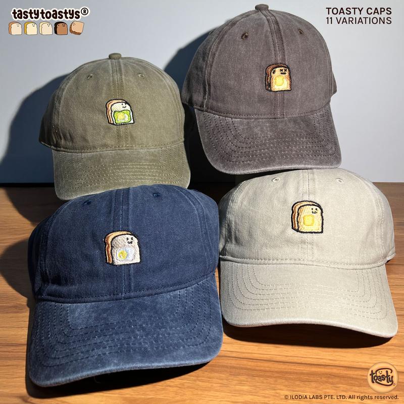 Tasty Toastys - Washed Baseball Cap - Embroidered Toastys - 11 - TikTok ...