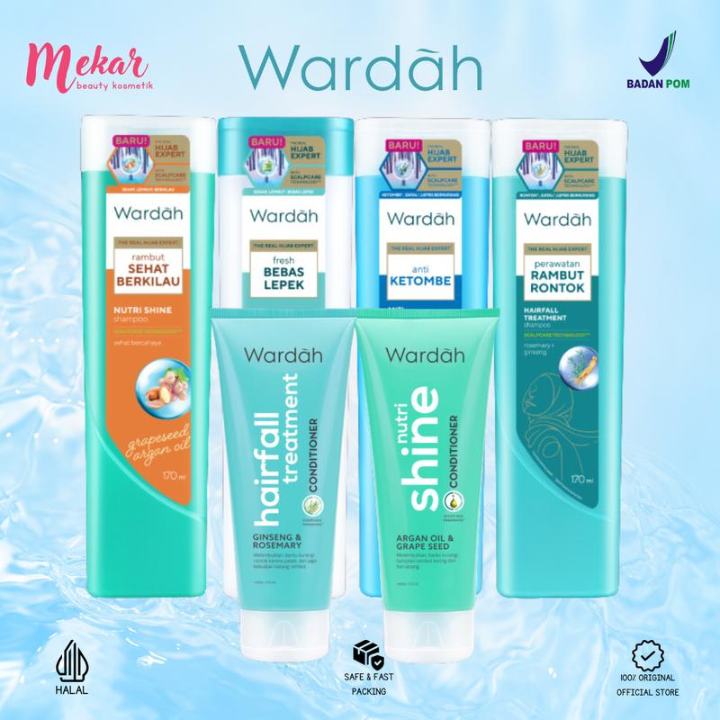WARDAH Shampoo Conditioner | Hairfall Treatment | Anti Dandruff - Shop ...