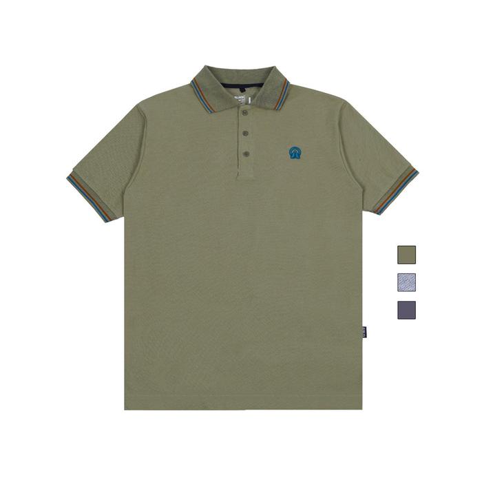 Promo Dobujack Polo Shirt Maurice Series - GREY-PS-00013, S - Kota ...