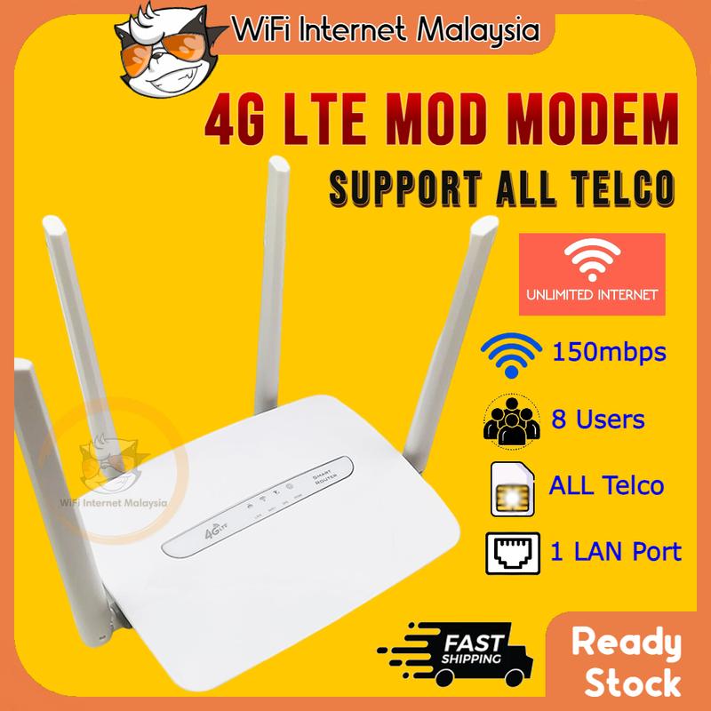 【HOT DEAL】C300 MOD Modem Unlimited Data Hotspot Wireless Router ...