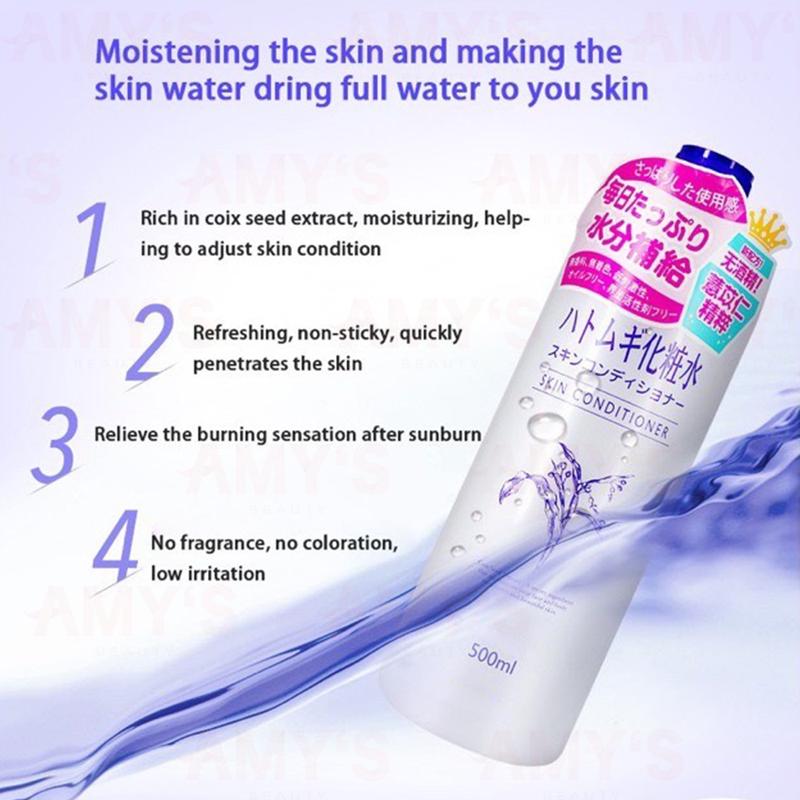 Japan Naturie Hatomugi Toner 500ML, 100% Toner Jepang Viral | Skin ...