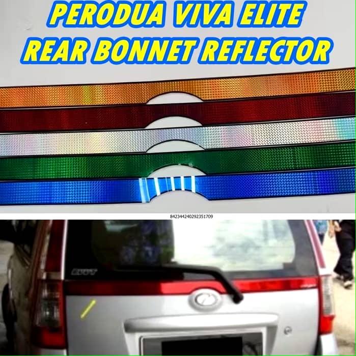 PERODUA VIVA ELITE REAR BONNET REFLECTOR - TikTok Shop Malaysia