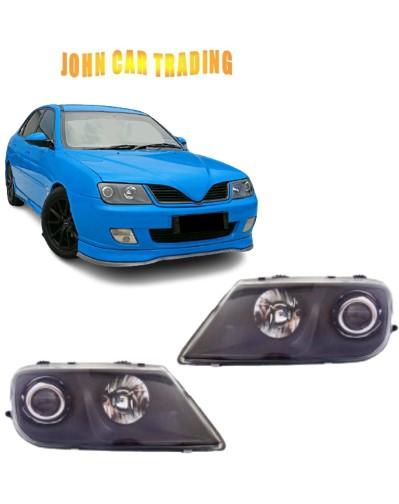 Proton Waja Head Lamp Waja Lampu Depan Frame Black Waja MMC Waja Campro ...