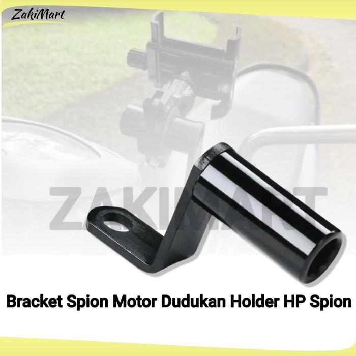 Jual Bracket Spion Motor Dudukan Holder HP Spion Stang - Hitam - Kota ...