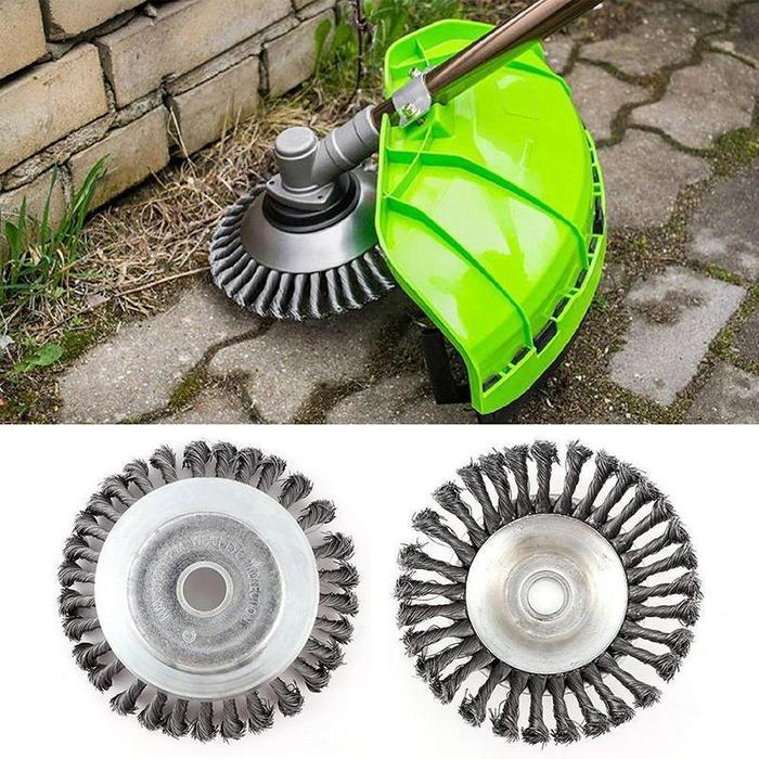 Jual Mata Pisau Potong Rumput Bulat Kawat Baja Weed Brush - LI2 ...