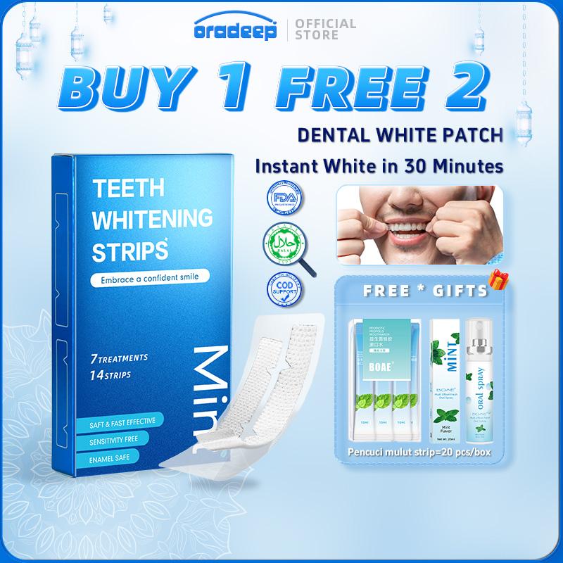 【Instant Brightening】Whitening Teeth Patches - One Strip for - TikTok ...