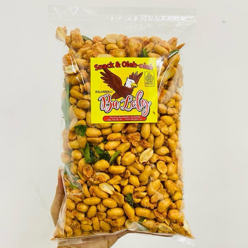 500gr KACANG BANGKOK PEDAS MANIS DAUN JERUK / KACANG THAILAND SNACK ...