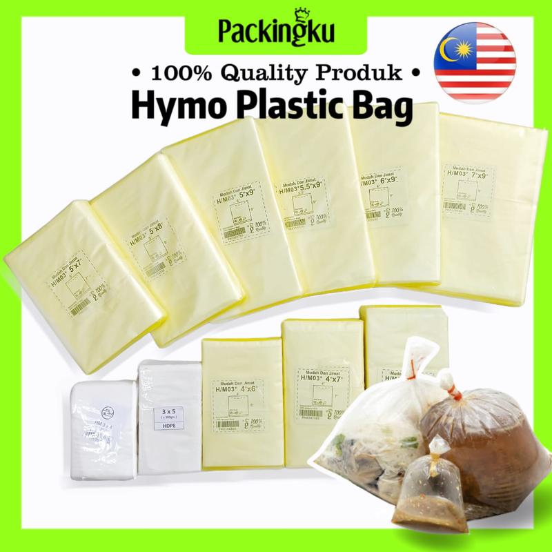 【PACKINGKU】HM Plastik Bag Bungkus Tapau Food Safe ( Hot/Cold - TikTok ...