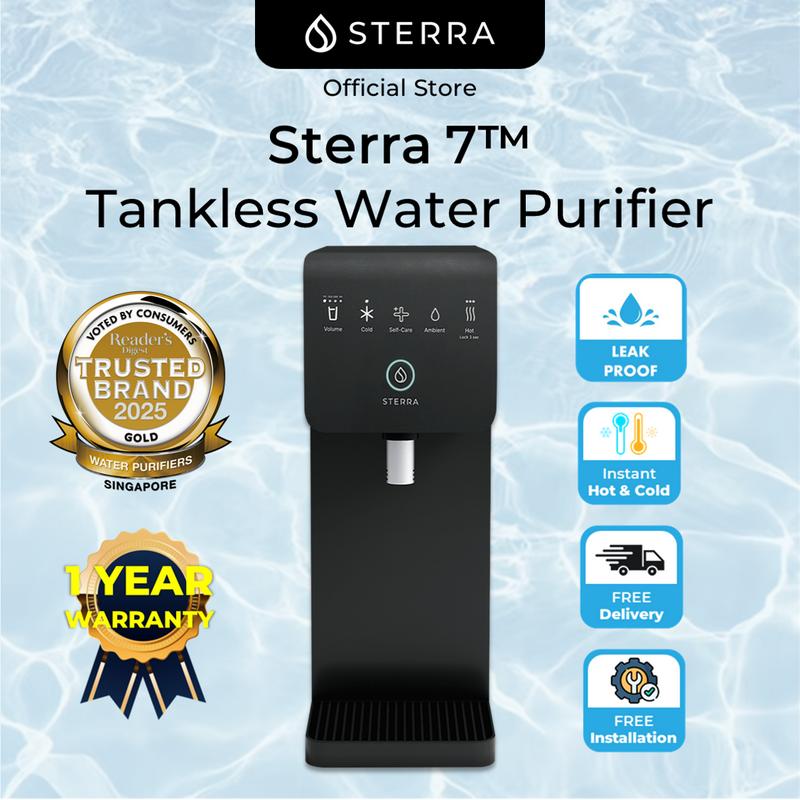 Sterra 7 Tankless Water Purifier with Sleek Modern Compact Design ...