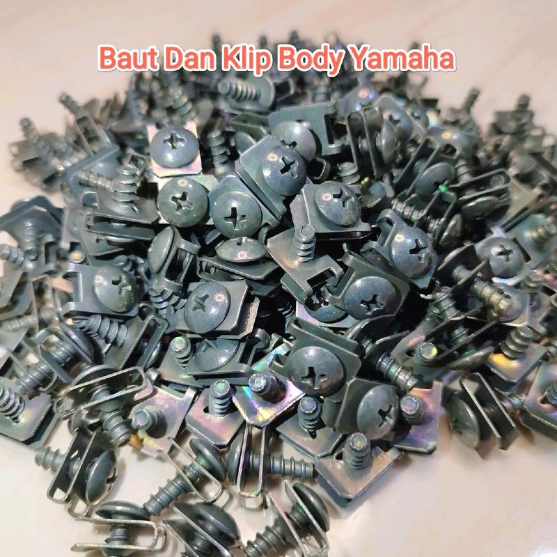 100Set / Baut klip Body yamaha 5x16 Baut klip Batok Yamaha - Shop ...