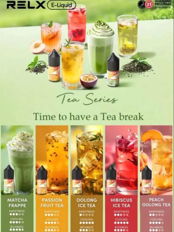 Jual Authentic Relx Liquid Tea Series By Relx - Kota Surabaya ...
