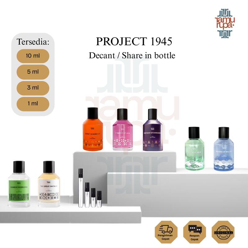 Project 1945 Decant Parfum Original Princess of Java, Heiress of ...