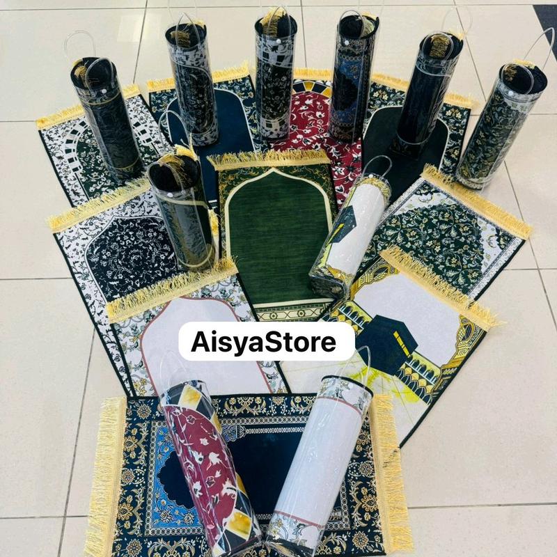 1 Set (5) pcs Sejadah Muka Panjang 35×60cm Viral Shinning DoorGift ...