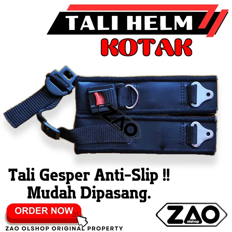 Tali HELM MICROLOCK / KOTAK / tali helm gesper half face dan - Shop ...