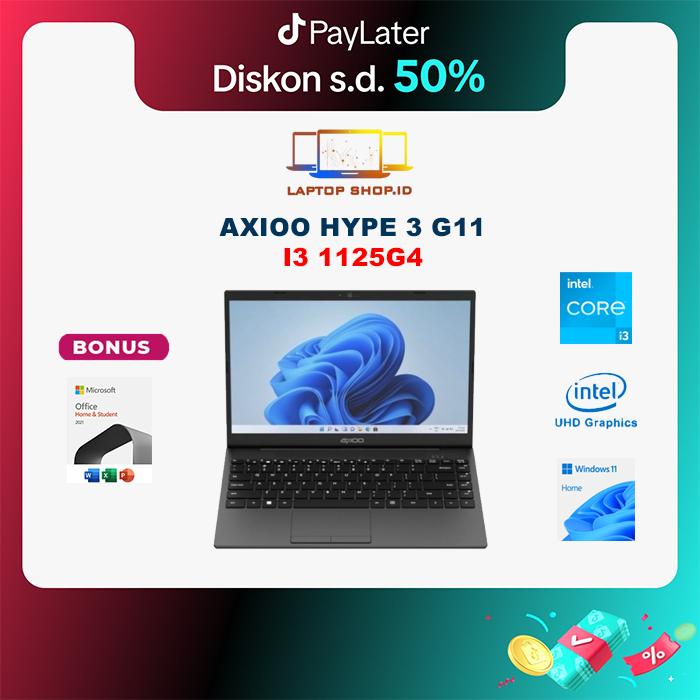AXIOO HYPE 3 G11 INTEL CORE I3 1125G4 RAM 8GB SSD 256GB WINDOWS - Shop ...