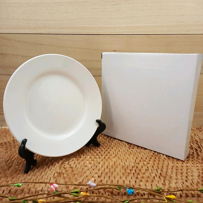 Set Piring Kaca & Stand with Box - TikTok Shop Malaysia