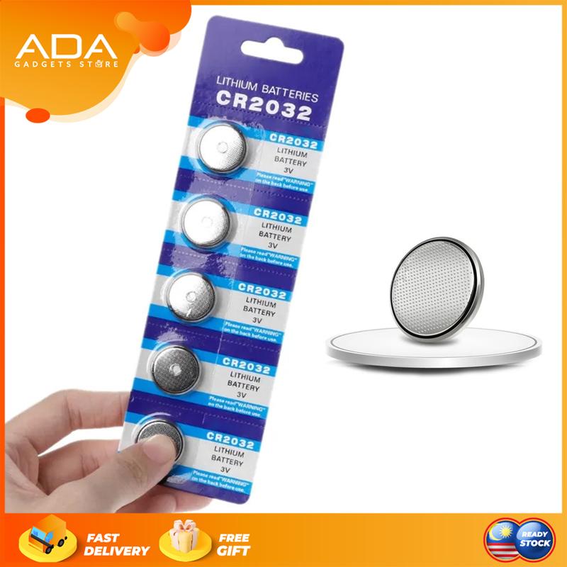 1PC BATTERY CR2032 3V LITHIUM BUTTON CELL REMOTE BATERI KECI - TikTok ...