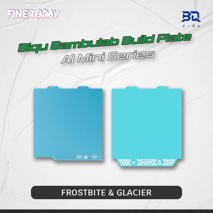 Jual BIQU Frostbite & Glacier Build Plate for Bambulab A1 Mini Series ...