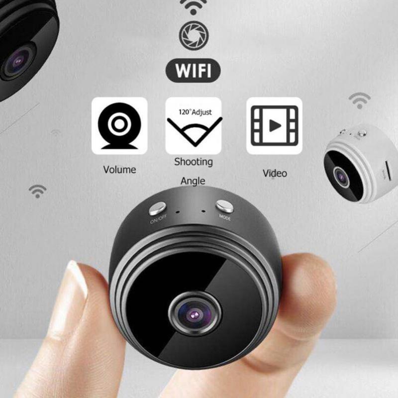 Kamera A9 WiFi Mini Tanpa Wayar, Kamera IP 1080p, Bateri Pintar ...