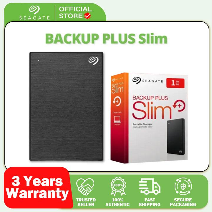 Seagate Plus Slim 1TB 2TB External Hard Drive For Mac and Windows ...