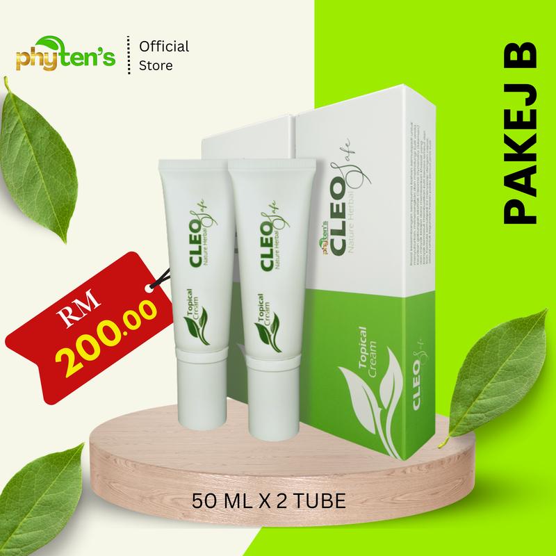 CleoSafe PAKEJ B Krim Pelembap 50 ML x 2 TUBE - Moisturizers - TikTok ...