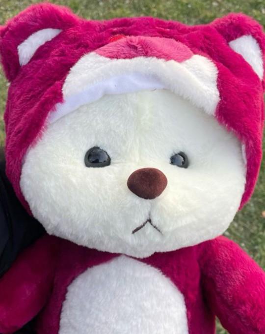 45 CM Teddy Bear Tales Lucu Cosplay Manyo Stich Lotso Boneka Plush ...