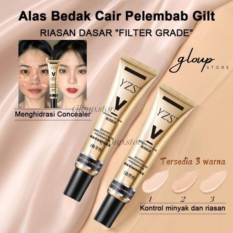 YZS Light Concealer Liquid Foundation/Kontrol Minyak Tahan Lama - Shop | Tokopedia