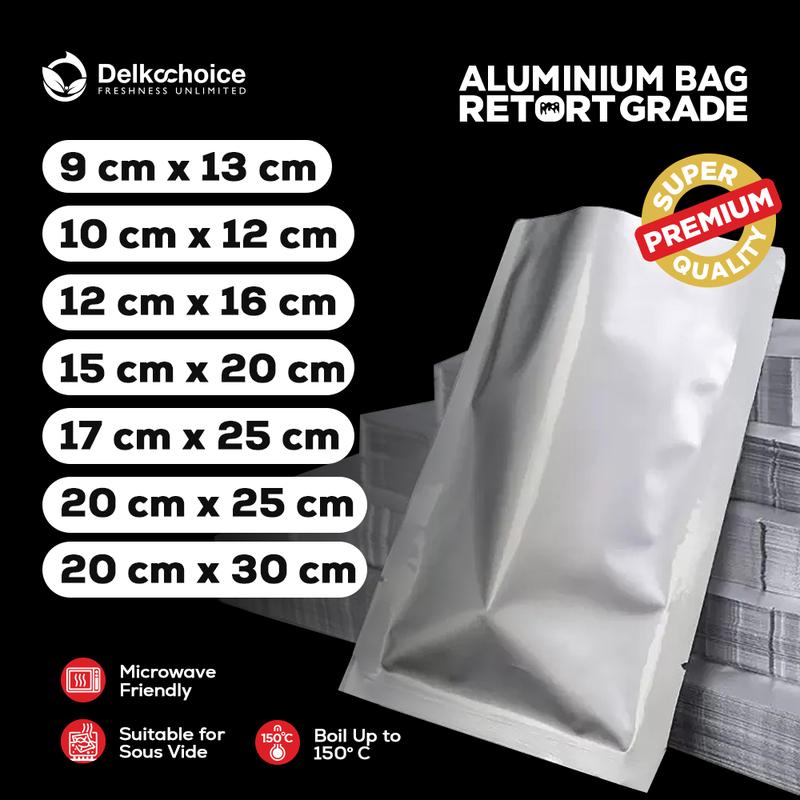 Kemasan SACHET BAG RETORT ALUMINIUM Full Foil Non Zip Plastik Saset ...