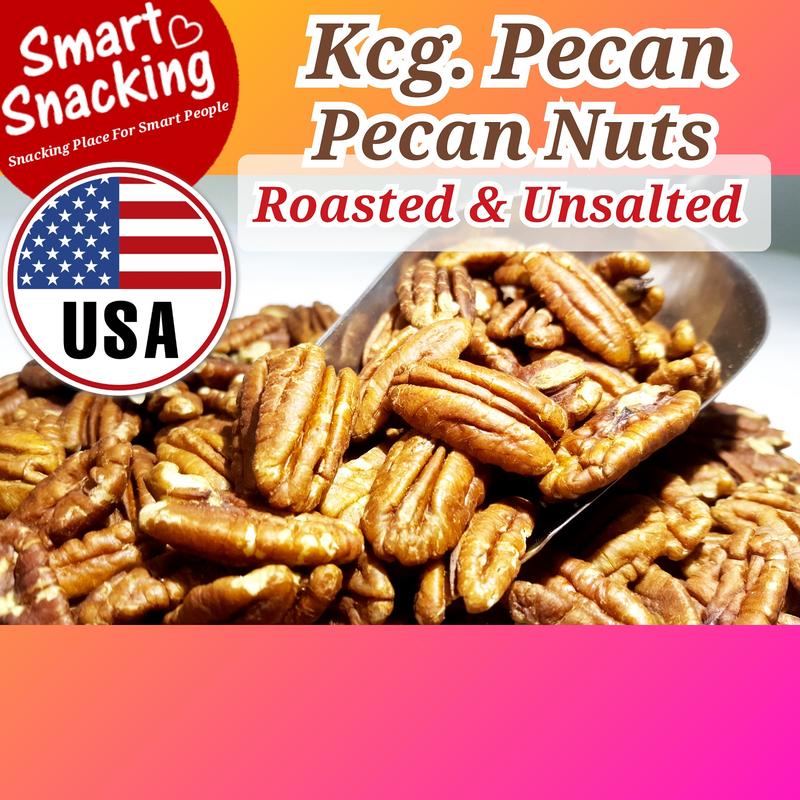 Dry Roasted Pecan Nut - Pecan Nuts Roasted - Kacang Pecan - Pecan ...