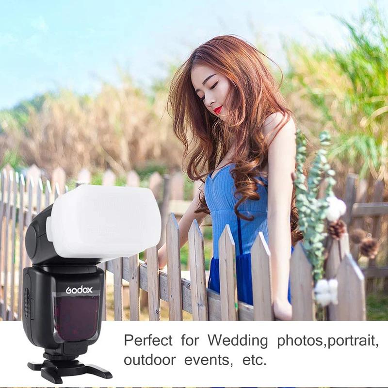 Flash Diffuser Dome Bounce Fit Godox V860II V850II TT685 TT600 Flash ...