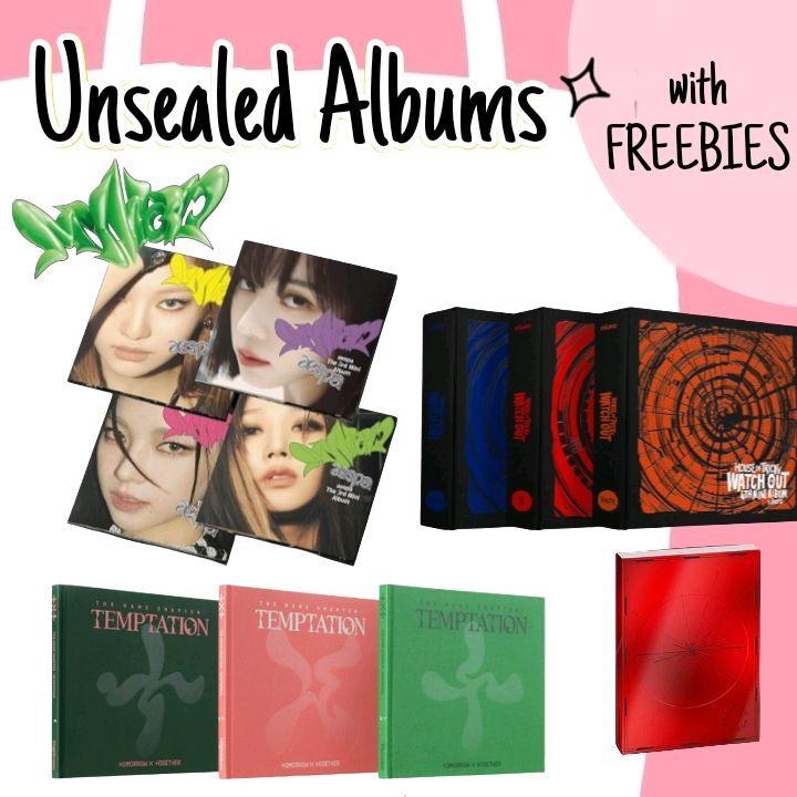 Your Choice of Unsealed Albums with Cd and Inclusions - TikTok Shop ...