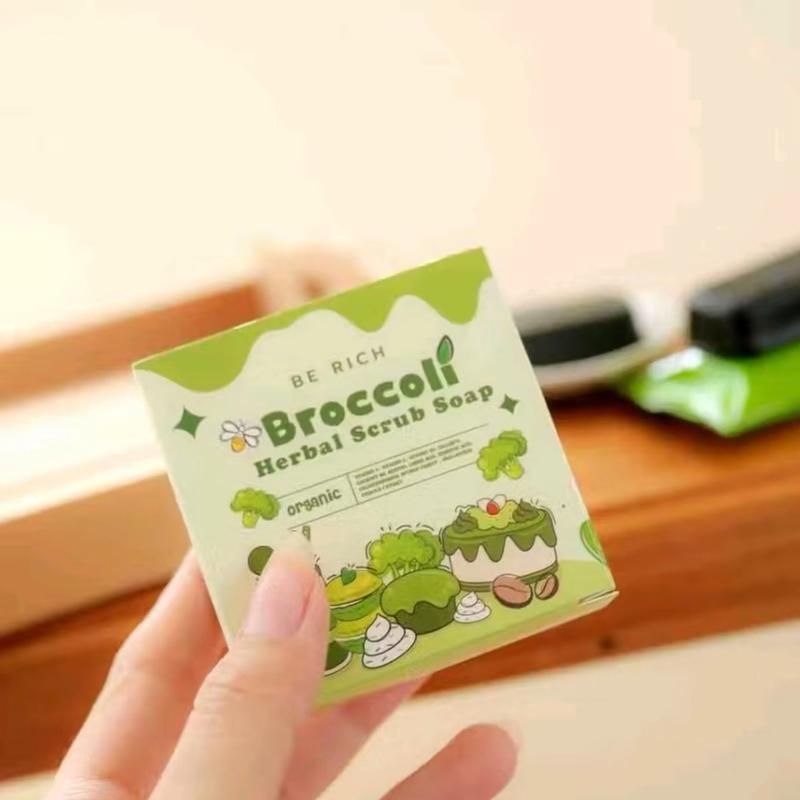 BROCCOLI SCRUB SOAP whitening Kulit Sabun Herbal - TikTok Shop Malaysia
