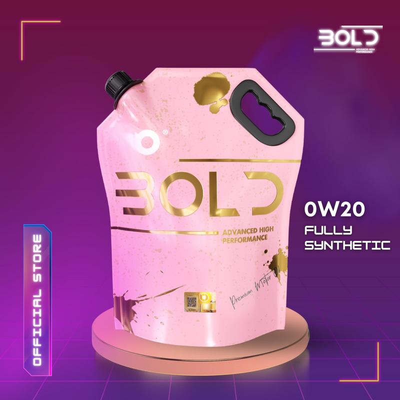 BOLD X SIRIM 0w20 4L / 3L Fully Synthetic SP Engine Oil Car 0w-20 ...