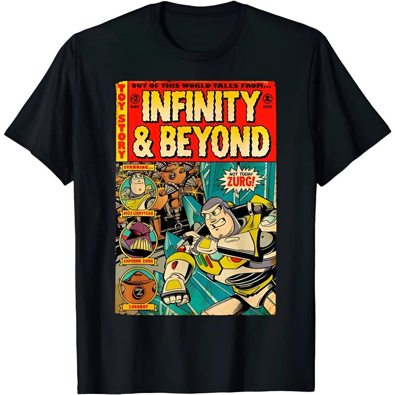 BAJU KAOS Disney Pixar Toy Story Buzz Lightyear Comic Retro T-Shirt ...