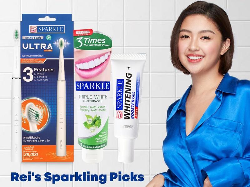 SPARKLE Rei's Top Picks (Ultra Active Toothbrush, Toothpaste - TikTok ...