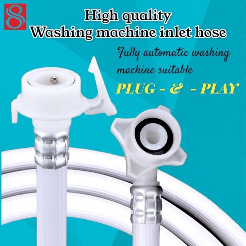 Washing machine water pipe inlet hose , with adaptor , without - TikTok ...