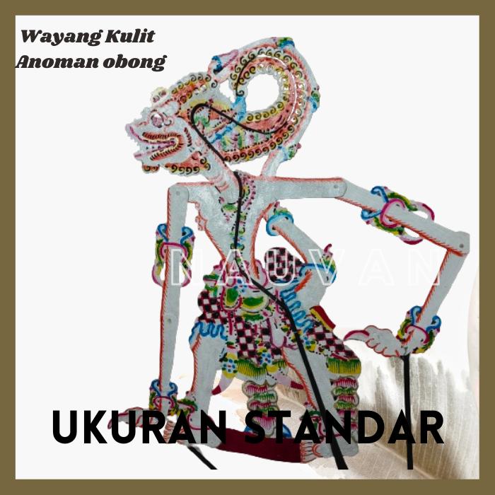 Wayang Kulit Ramayana Asli Tokoh Hanoman Obong 60cm - Shop | Tokopedia