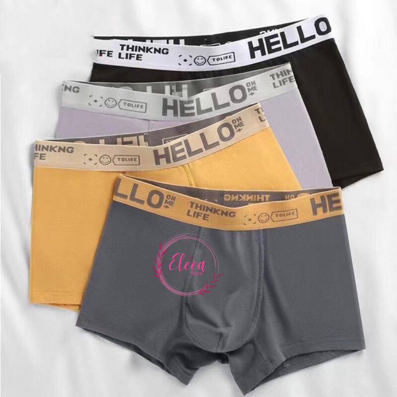 PAKET 12PCS Cd Celana Dalam Pria Boxer Dewasa Trendy Haode 3105 - Shop ...