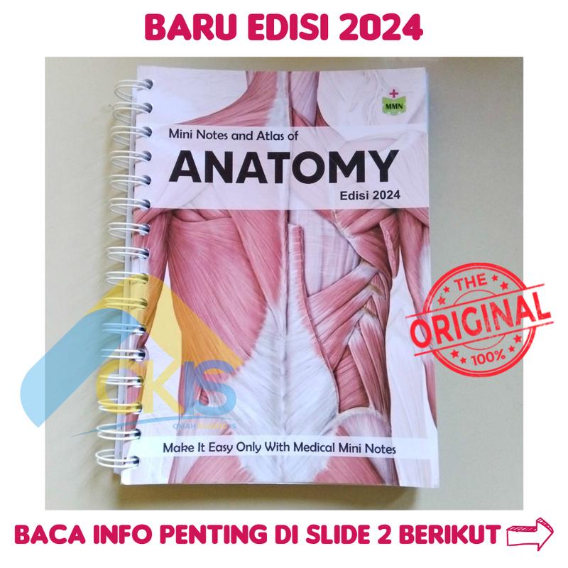 EDISI 2024 Atlas of Anatomy Original MMN Buku Anatomi tubuh manusia ...